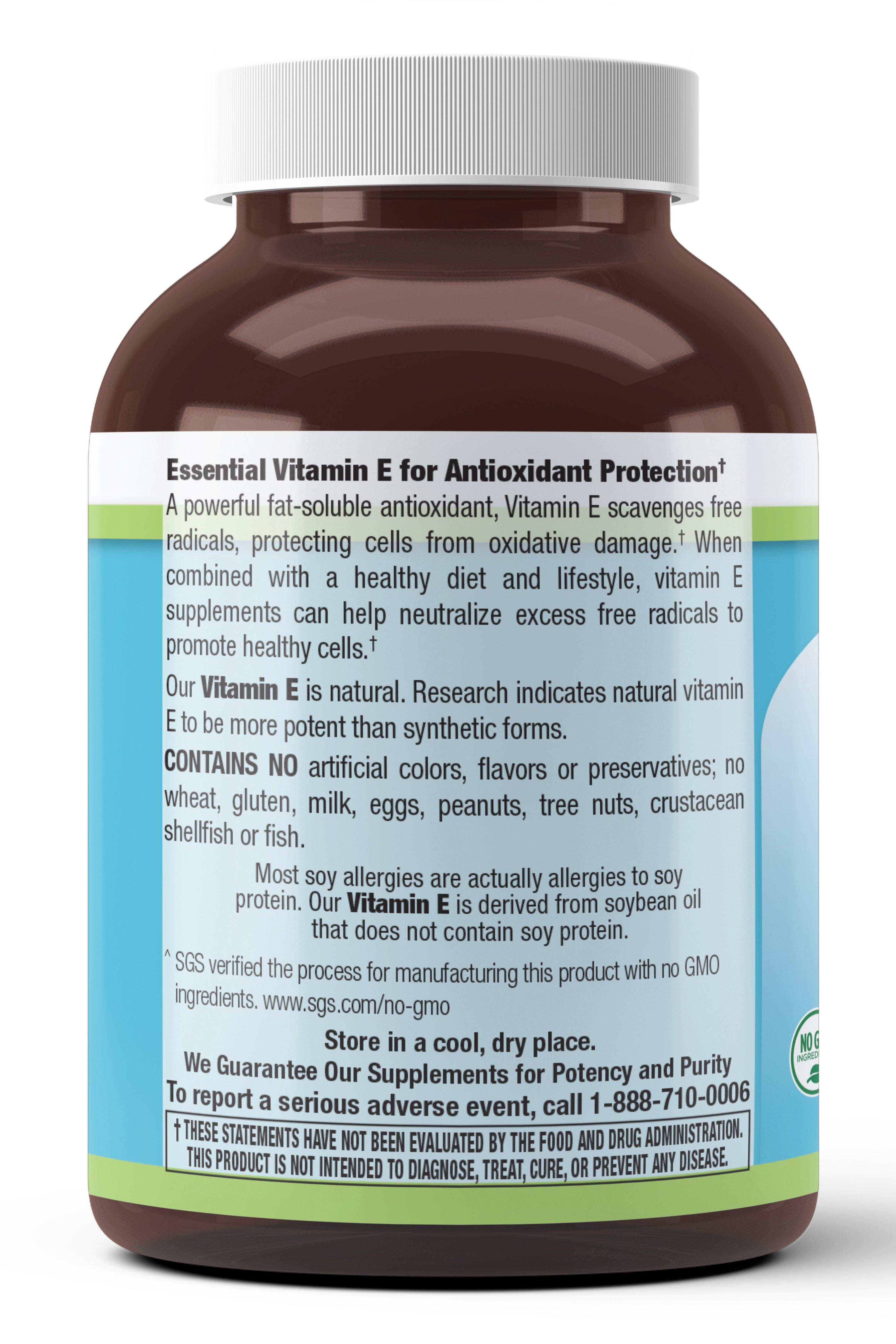 Vitamin E 1,000 IU Plus Mixed Tocopherols Softgels 90 Count – Livamed